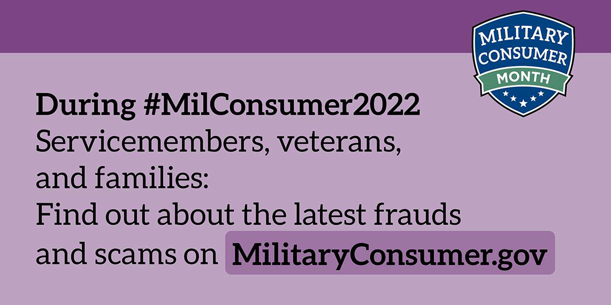 Tune into Military Consumer all year long | Military Consumer