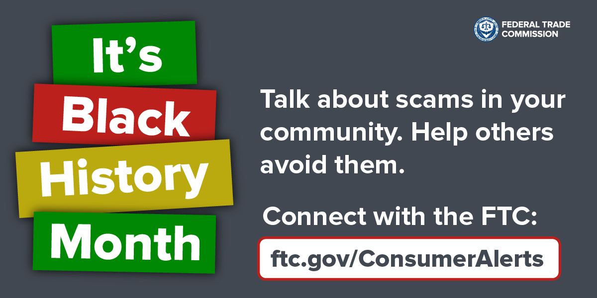 Be scam free for Black History Month | Military Consumer