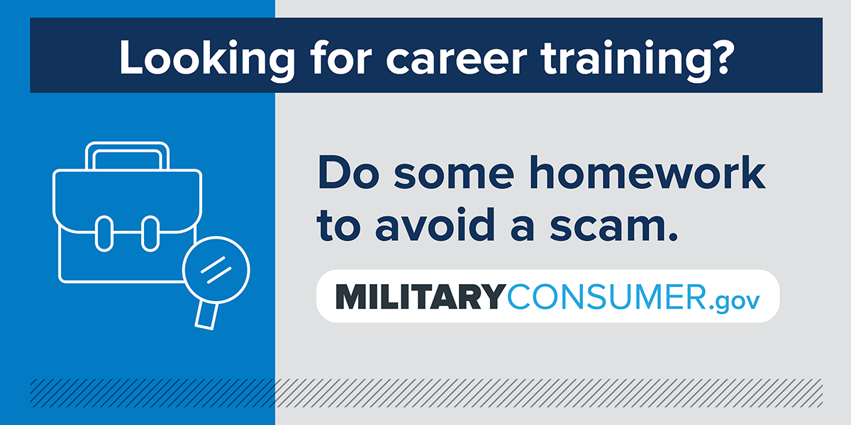 Healthcare career-training company targeted military with false ...